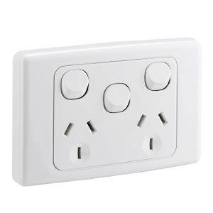Clipsal 2025XAWE 2000 Series Power Point, 3 Pin General Purpose Outlet ...