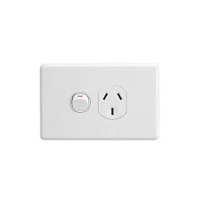 Clipsal C2015WE Classic C2000 Series 3 Pin Power Point General Purpose ...
