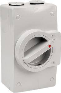 NHP NL320L Weatherproof Isolating Switch 3 pole 20A 500V AC - Large, Buy Online - Perth Building ...