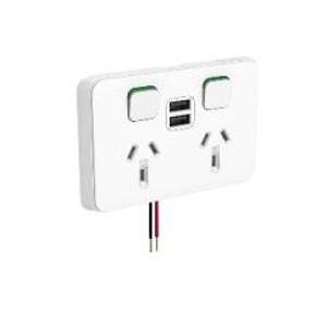 Twin socket usb type c fast 25w vw CLI3025USBCVW - Perth Building Materials