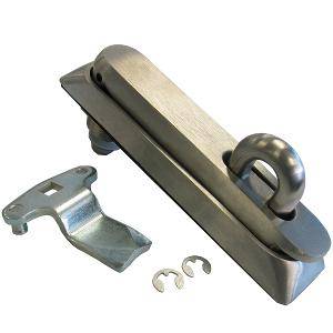 Lock swing handle padlockable chrome B-RIP060 - Perth Building Materials