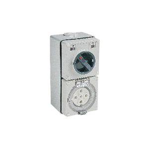 Socket swt surf ip66 5pin 50a CLI56C550RW - Perth Building Materials