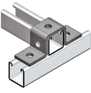 Bracket u fitting 5 hole hdg EZYE1047H - Perth Building Materials