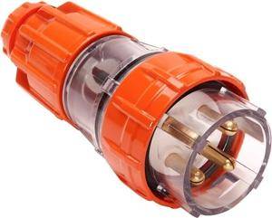 Plug straight 4 pin 32a 500vac elec/org NHPISOPS432P - Perth Building ...