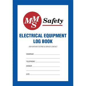 Standard electrical equipment log book MMSLOGBK - Perth Building Materials