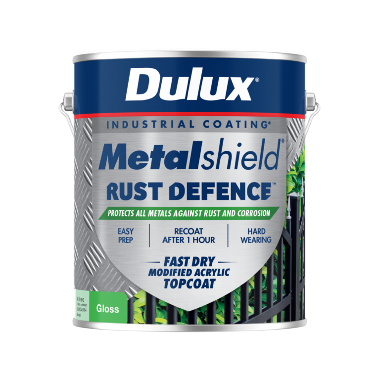 Dulux 4L Deep Base Gloss Metalshield Rust Defence - Perth Building ...
