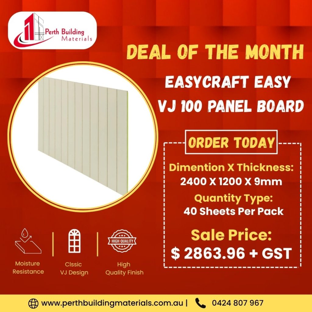 Easycraft - Easy VJ 100 - MR MDF Panelling, Buy Online - Perth Building ...